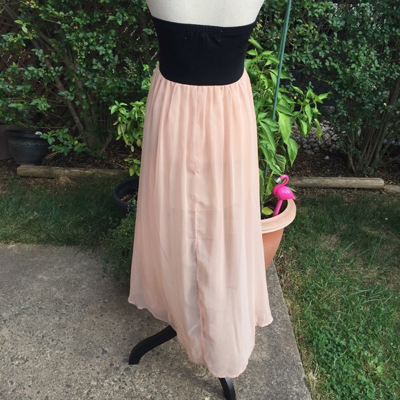 Reverse | Dresses | Reverse Black Faux Leather Pink Tulle Dress | Poshmark